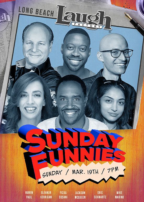 Sunday Funnies Tickets at Laugh Factory Long Beach in Long Beach by ...