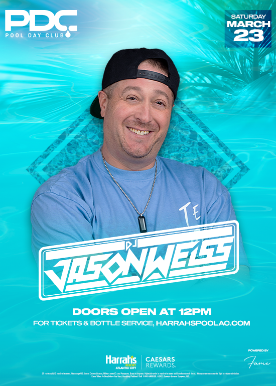DJ JASON WEISS at The Pool Day Club Tickets at The Pool at Harrah's ...