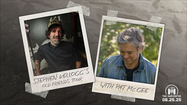 Stephen Kellogg & Pat McGee Tickets at The Harvester Performance Center in Rocky Mount by The ...