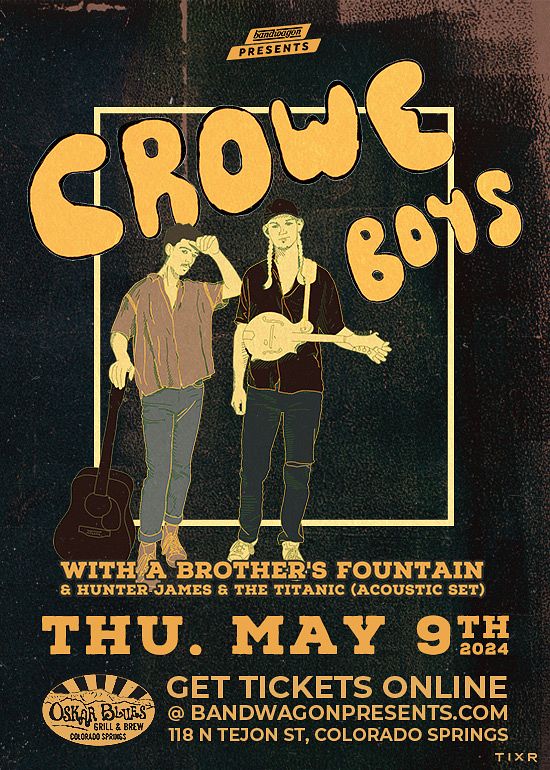 Crowe Boys, A Brother's Fountain, Hunter James and the Titanic ...