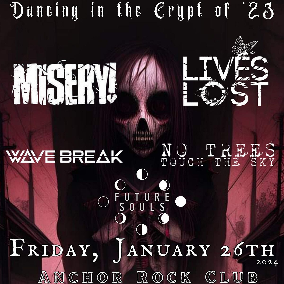 Misery! / Lives Lost Tickets at Anchor Rock Club in Atlantic City by ...