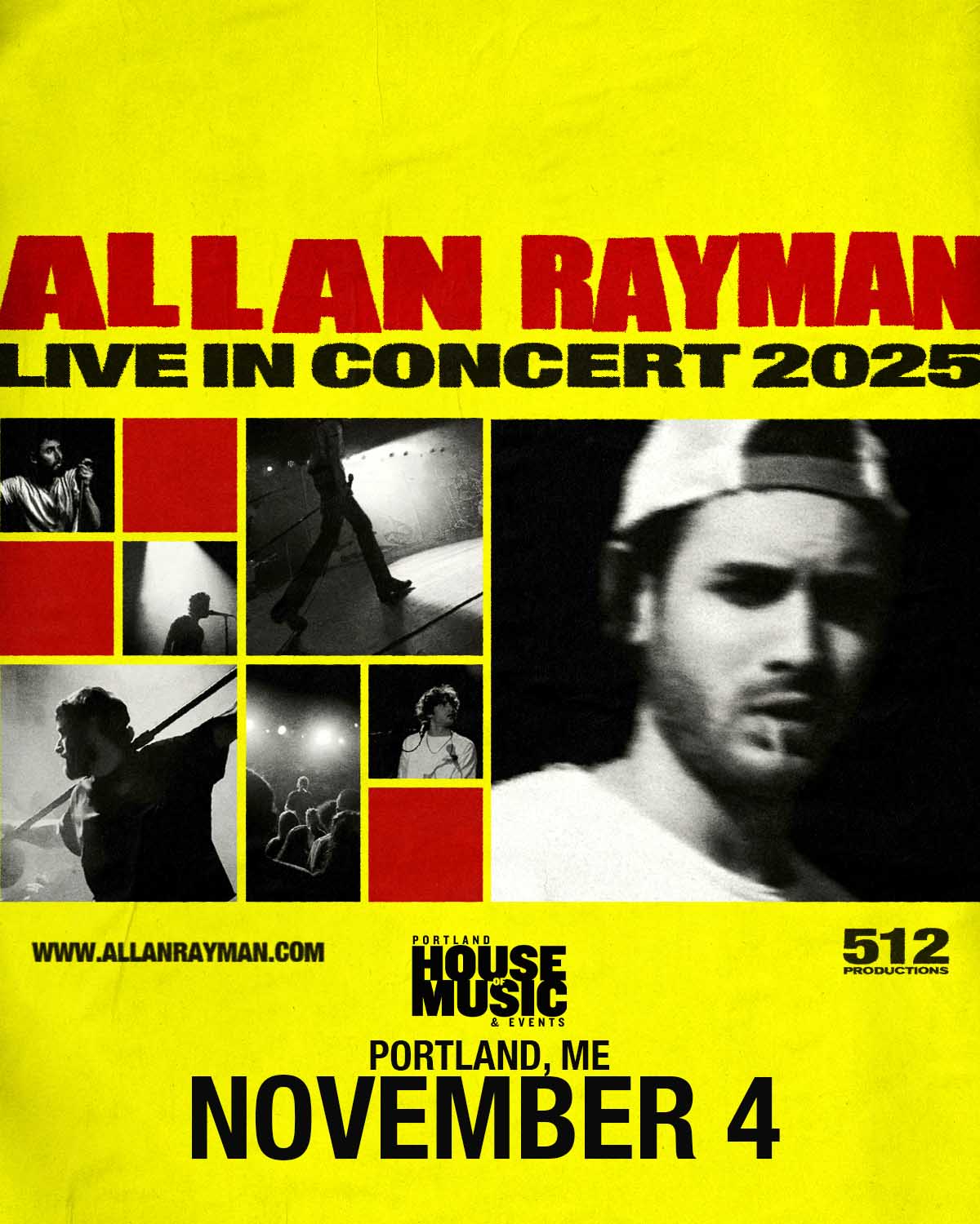 Allan Rayman Tickets at Portland House Of Music and Events (HOME) in ...