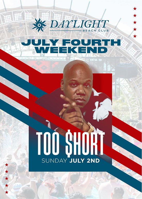 TOO SHORT Tickets at DAYLIGHT Beach Club in Las Vegas by Daylight Beach ...