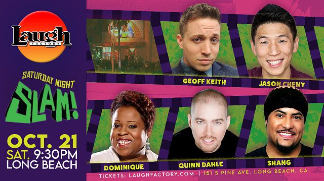 Saturday Night Slam Tickets at Laugh Factory Long Beach in Long Beach ...