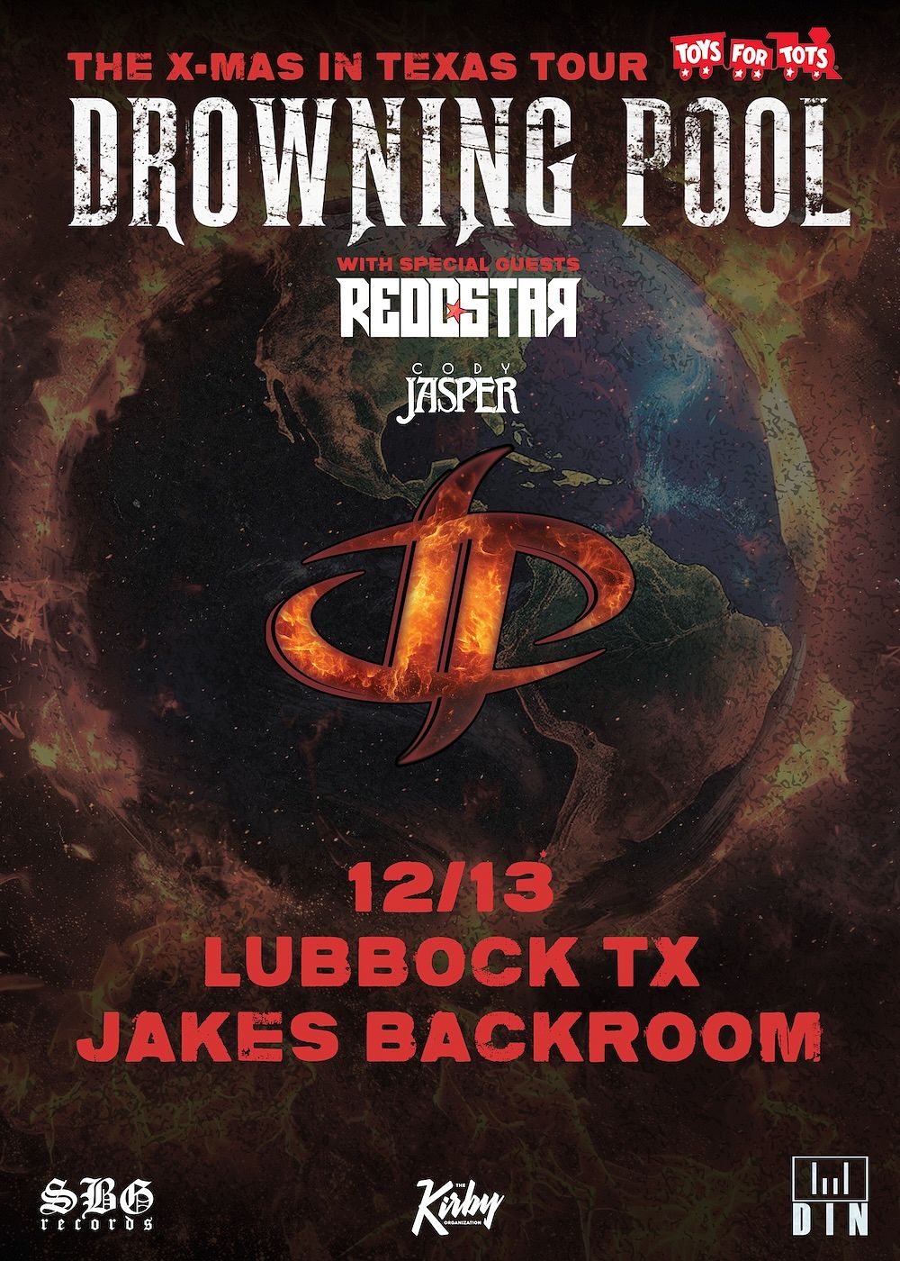 Drowning Pool: The X-Mas In Texas Tour (Lubbock) Tickets at Jake's ...