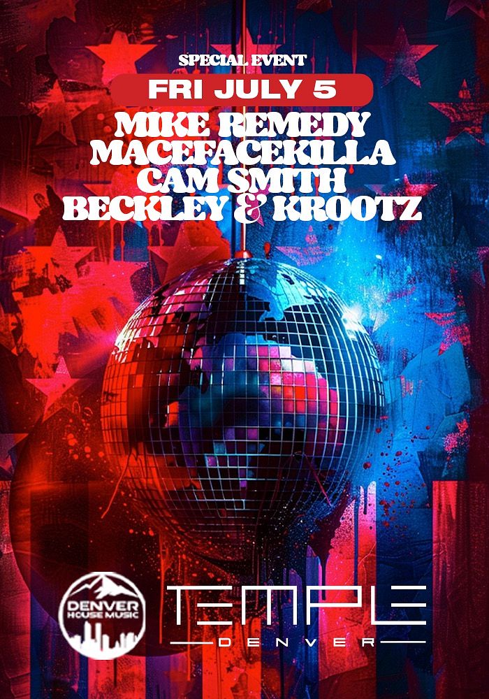 Denver House Music Takeover Tickets at Temple Nightclub in Denver by ...