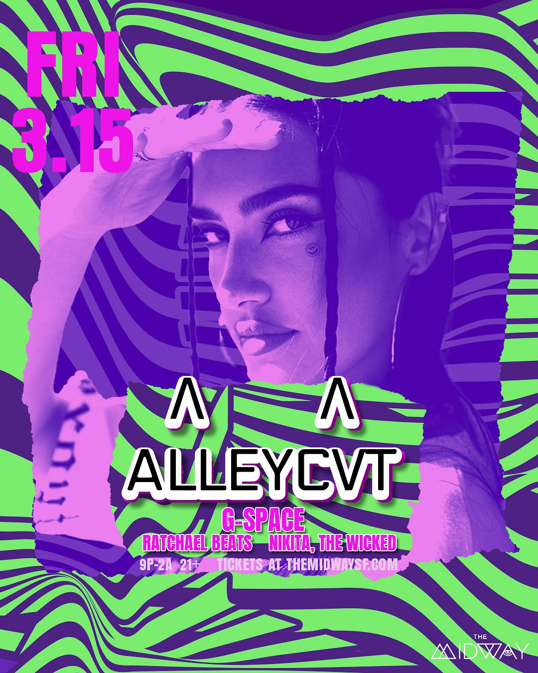 ALLEYCVT at The Midway Tickets at The Midway in San Francisco by The ...