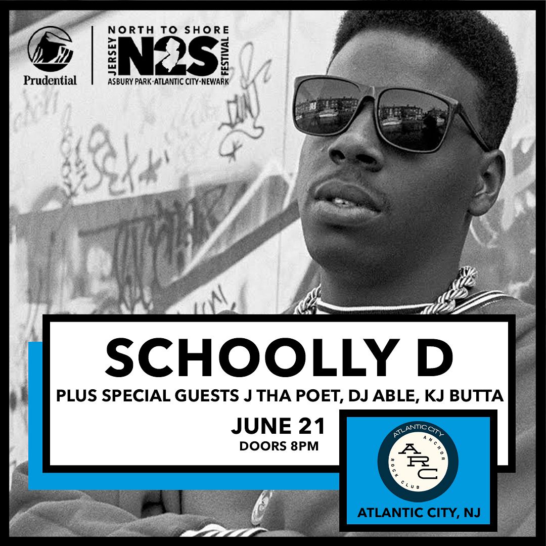 Schoolly D Tickets at Anchor Rock Club in Atlantic City by Anchor Rock ...