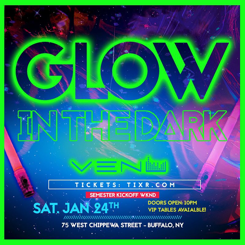 GLOW Tickets at VENU in Buffalo by VENU | Tixr