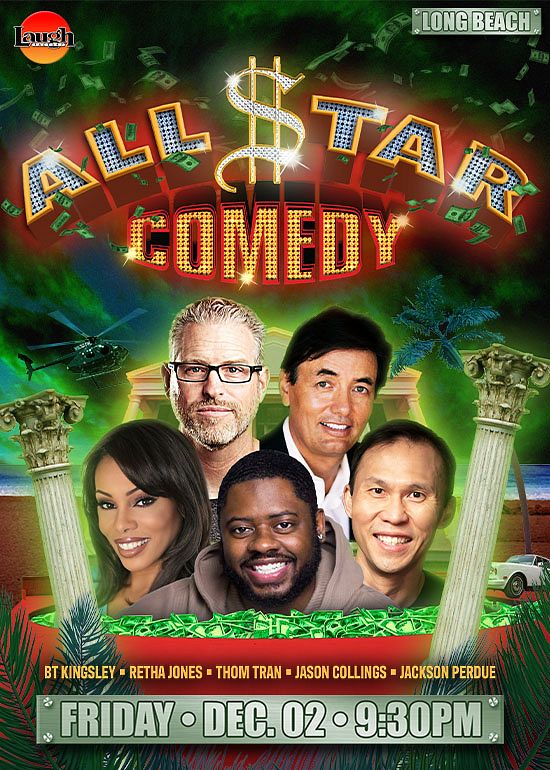 All Star Comedy Tickets at Laugh Factory Long Beach in Long Beach by ...