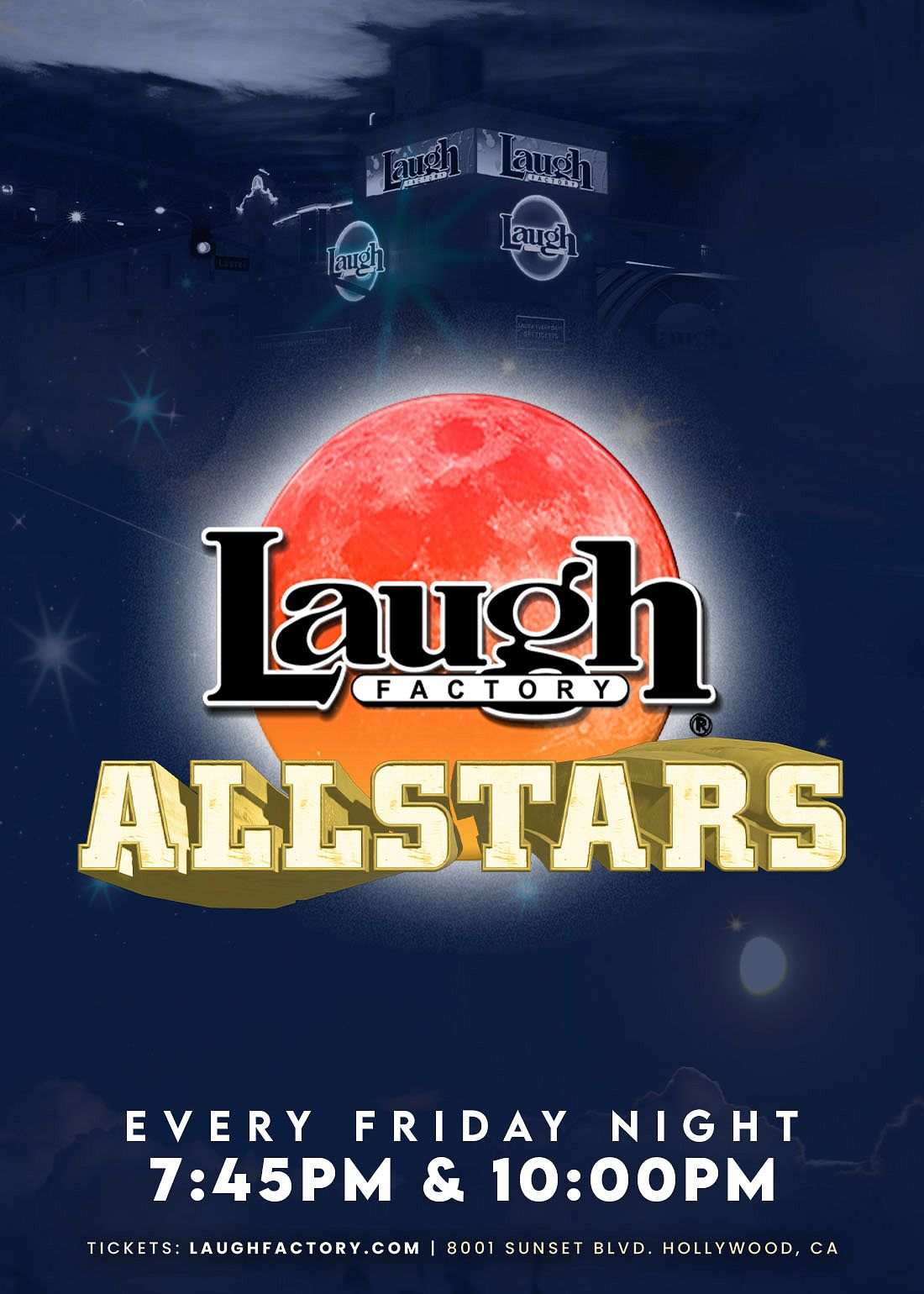 Laugh Factory All Stars! Tickets at Laugh Factory Hollywood in Los ...