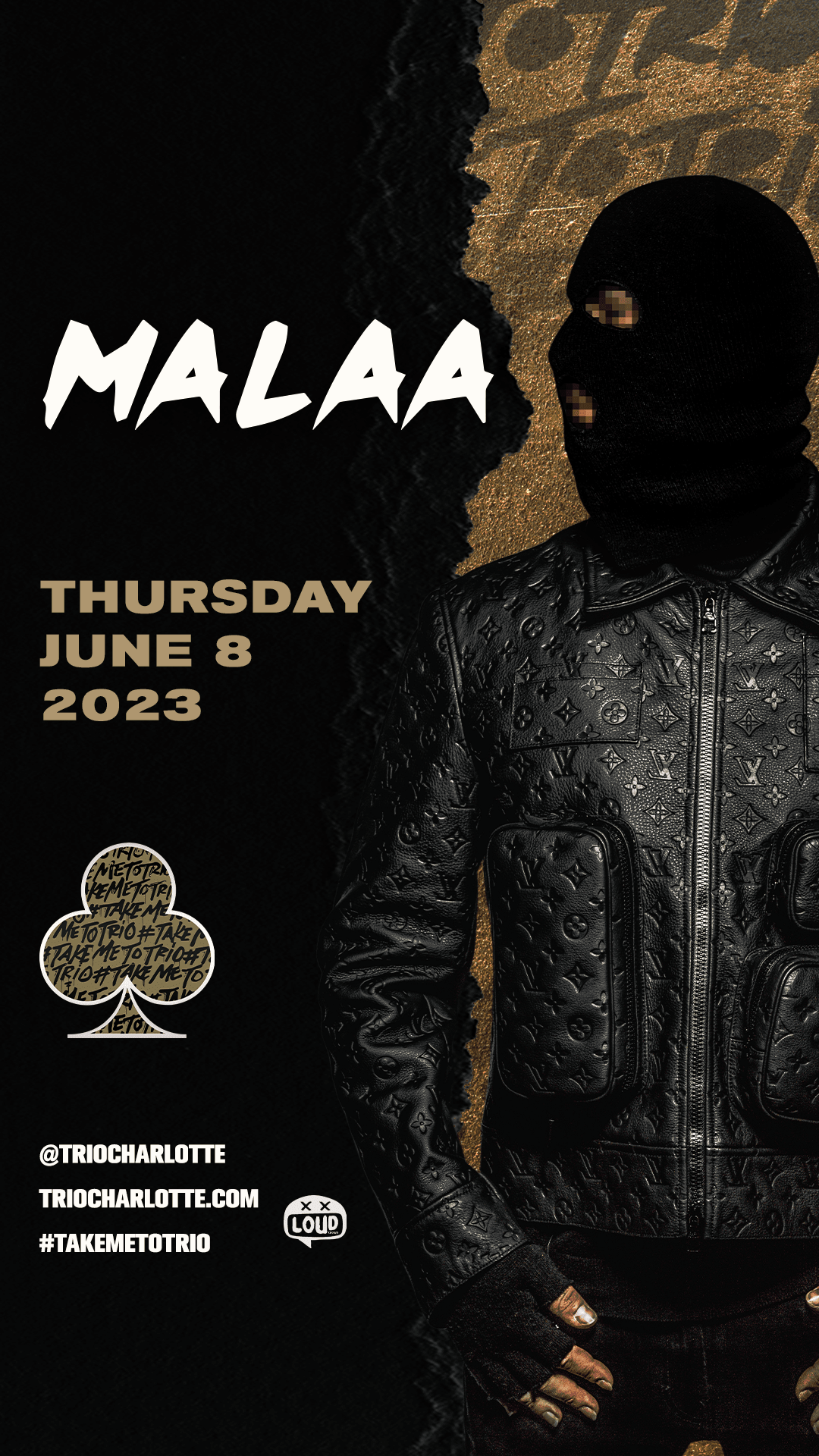Malaa Tickets at Trio Charlotte in Charlotte by Loud Crowd Charlotte | Tixr