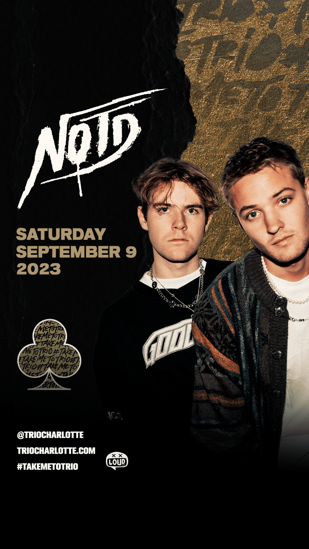 NOTD Tickets at Trio Charlotte in Charlotte by Loud Crowd Charlotte | Tixr