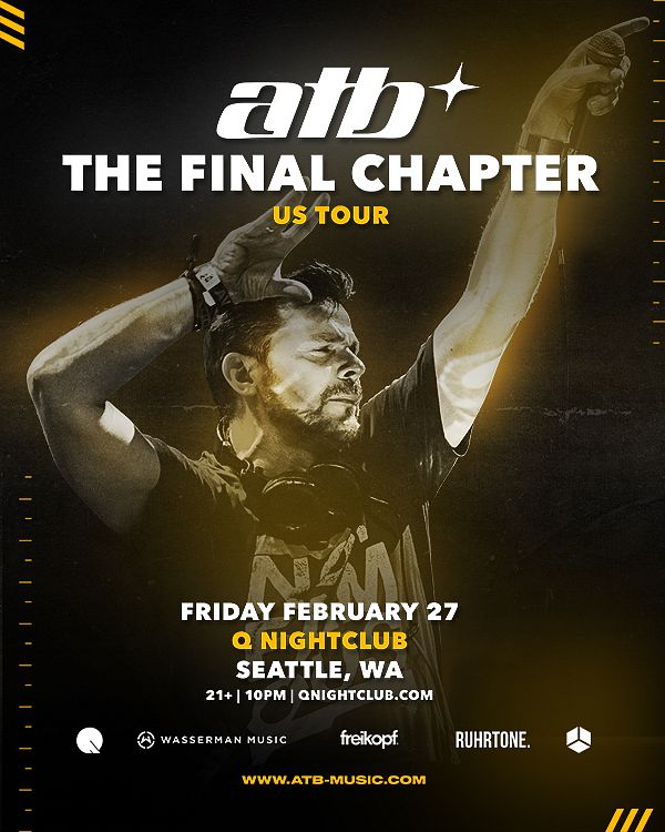 ATB Tickets at Q Nightclub in Seattle by Q Nightclub | Tixr