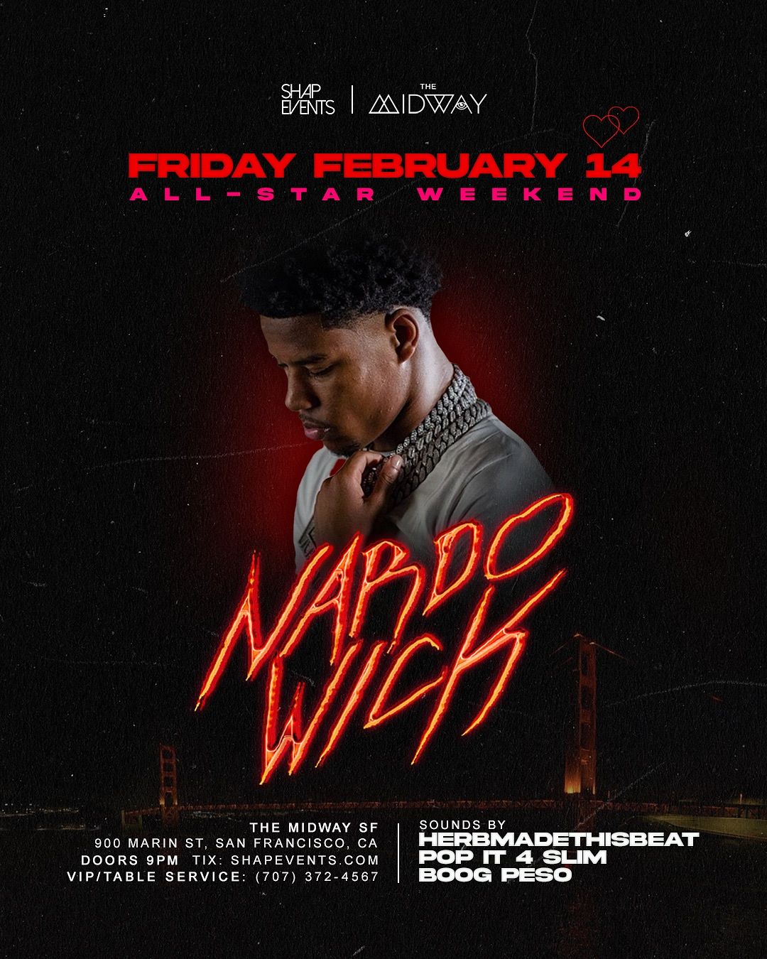 Nardo Wick All-Star Weekend Tickets at The Midway in San Francisco by ...