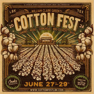 COTTON FEST 2024 Tickets at Cook's Garage in Lubbock by Cooks Garage | Tixr