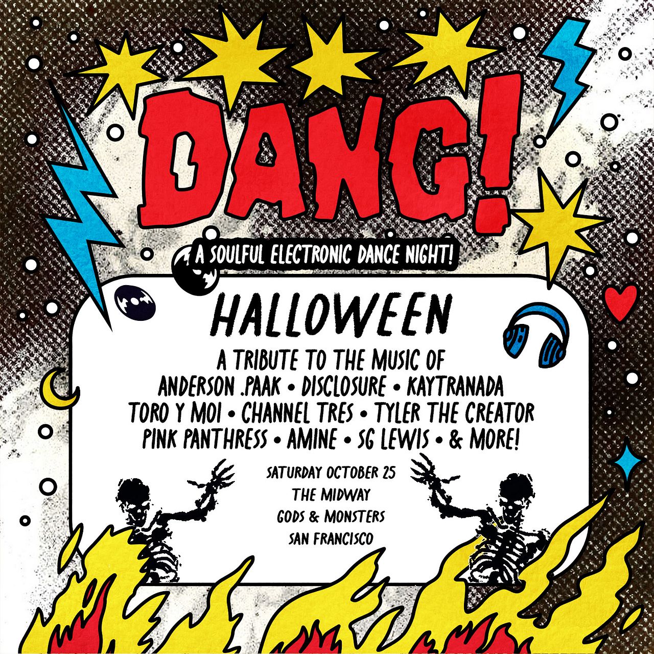 DANG! Halloween Tickets at The Midway in San Francisco by The Midway SF ...