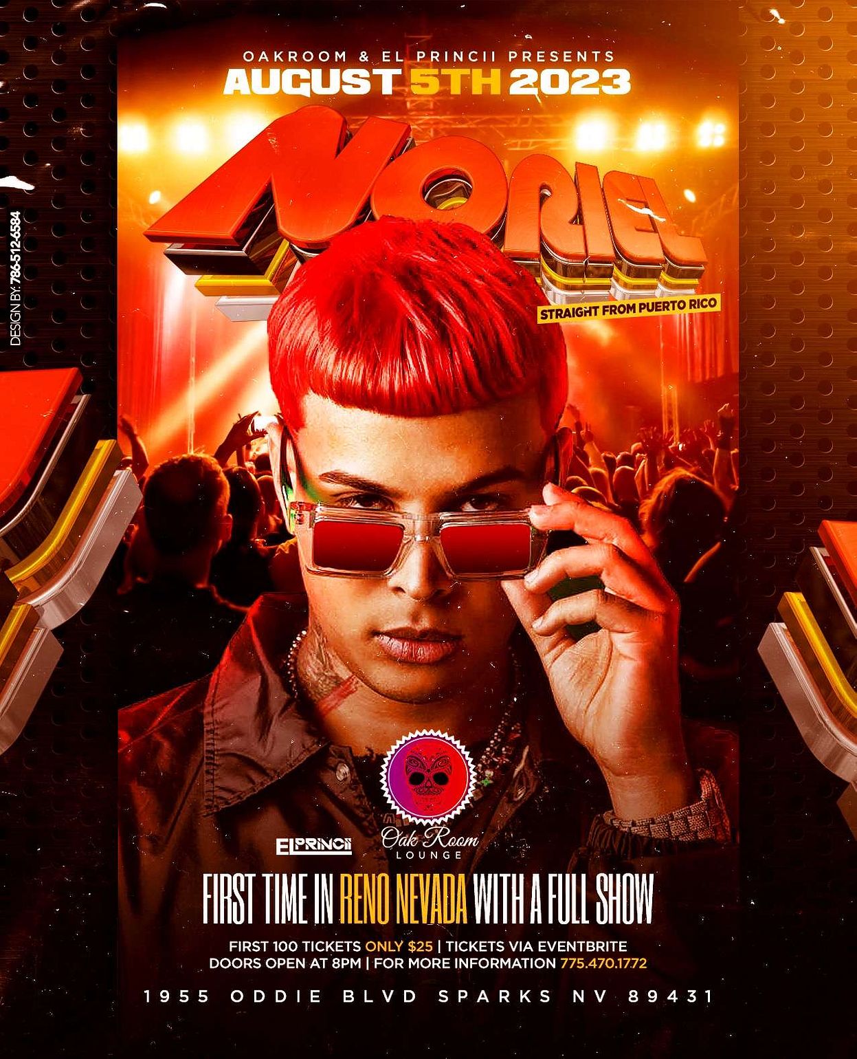 Noriel Concert Tickets at Oak Room Lounge in Sparks by Oakroom Lounge ...