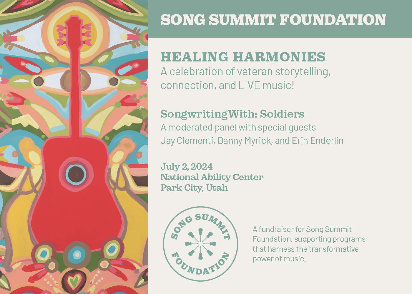 Healing Harmonies - Fundraiser for the Song Summit Foundation Tickets ...