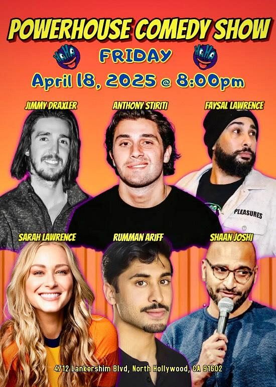 Power House Comedy Tickets at Ha Ha Comedy Club in Los Angeles by Haha ...