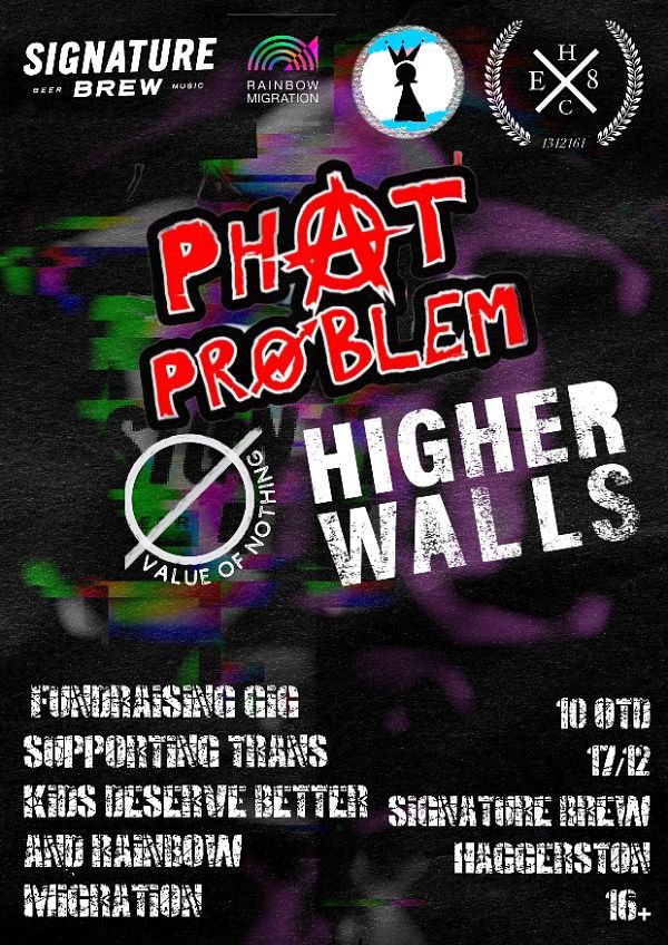 E8HC: Phat Problem + Higher Walls + Value of Nothing | London Tickets ...