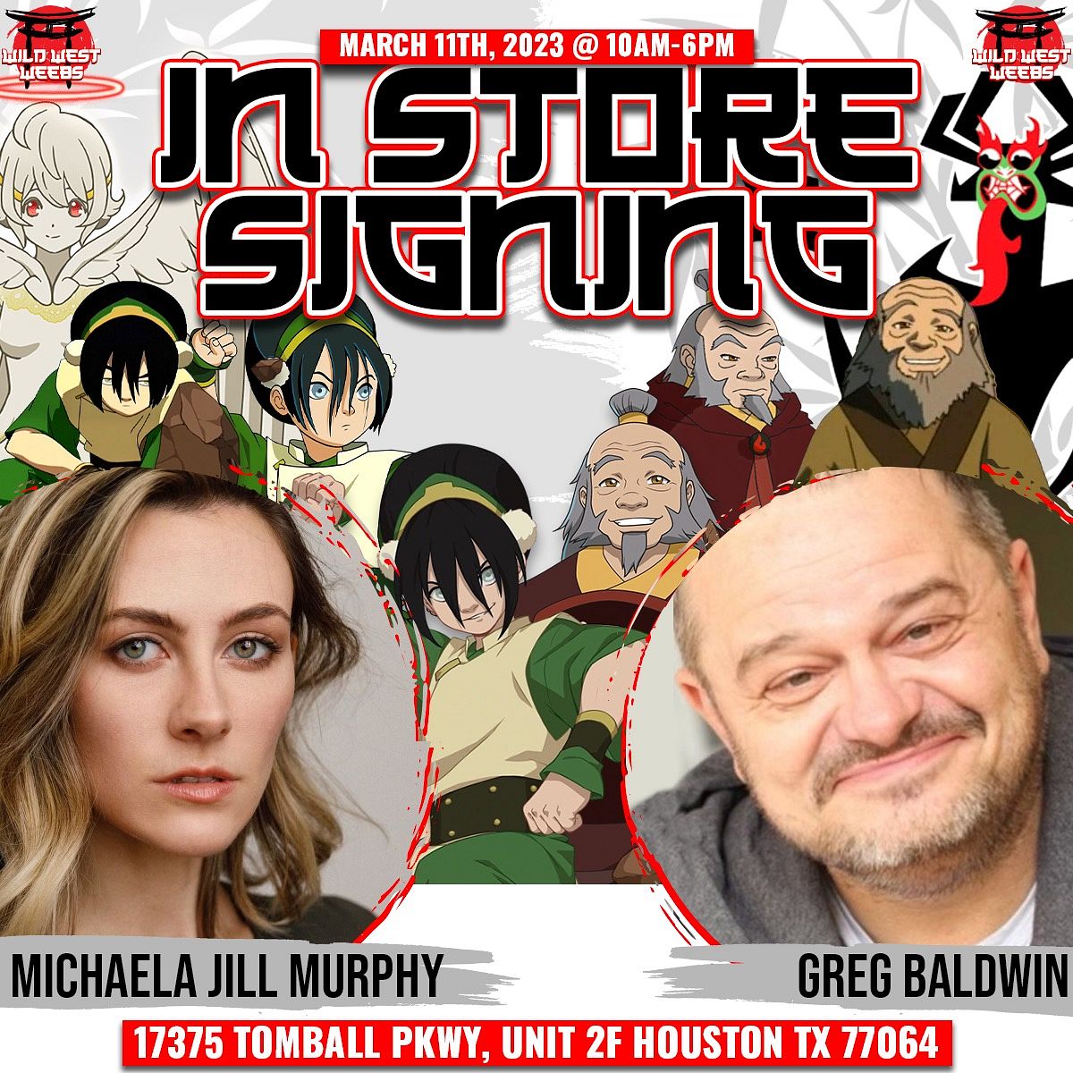 Greg Baldwin & Michaela Jill Murphy In Store Event Tickets at Wild West ...