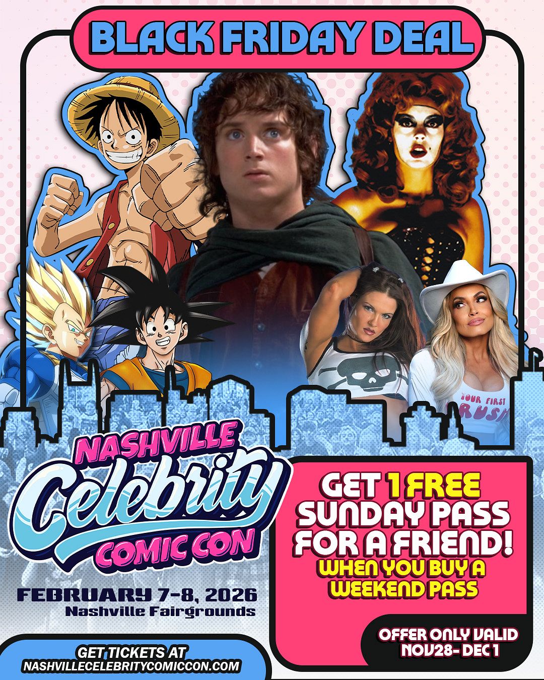 Nashville Celebrity Comic Con - Tickets Tickets at Nashville ...