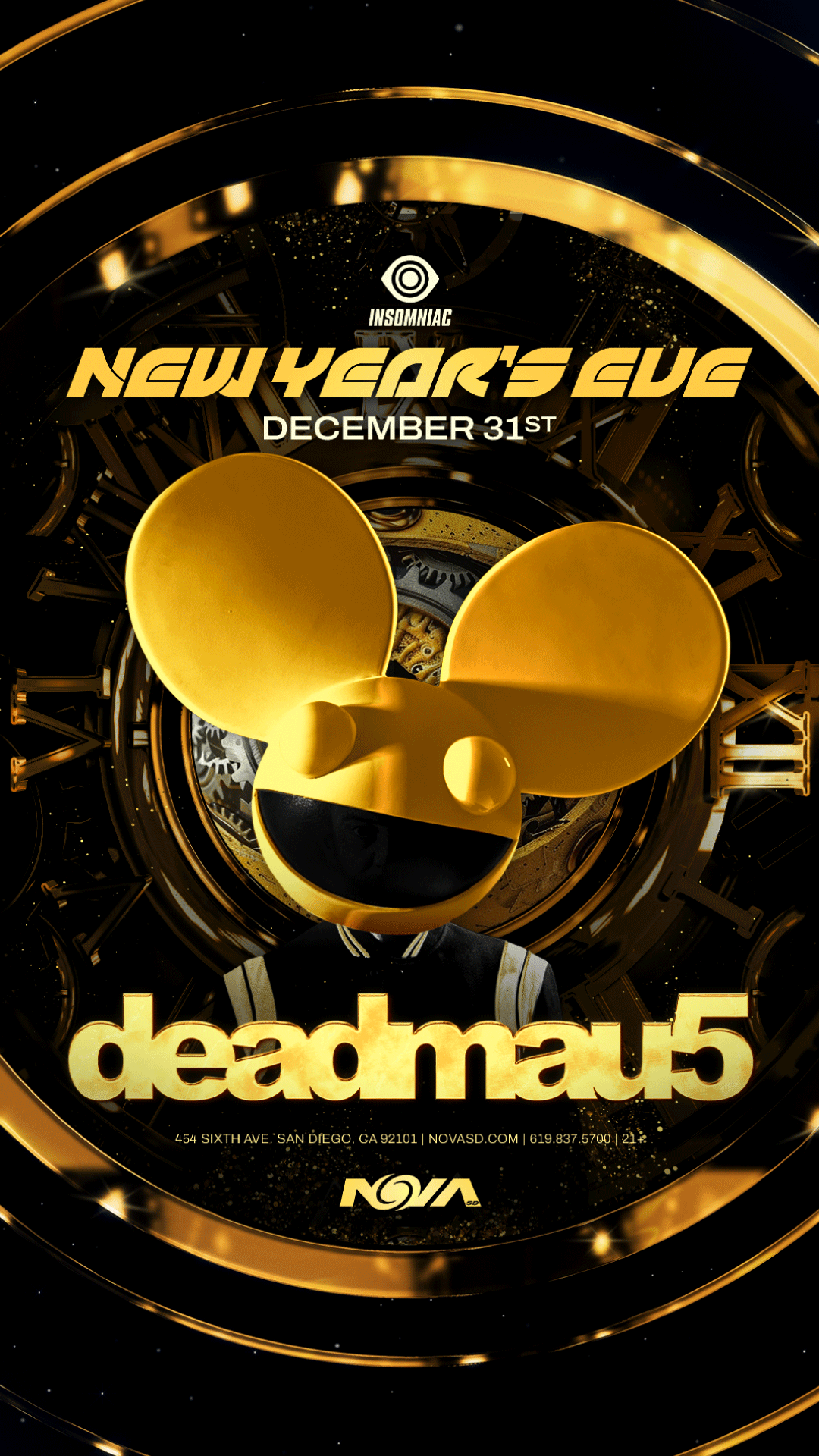Deadmau5 Tickets at Nova SD in San Diego by Nova SD | Tixr