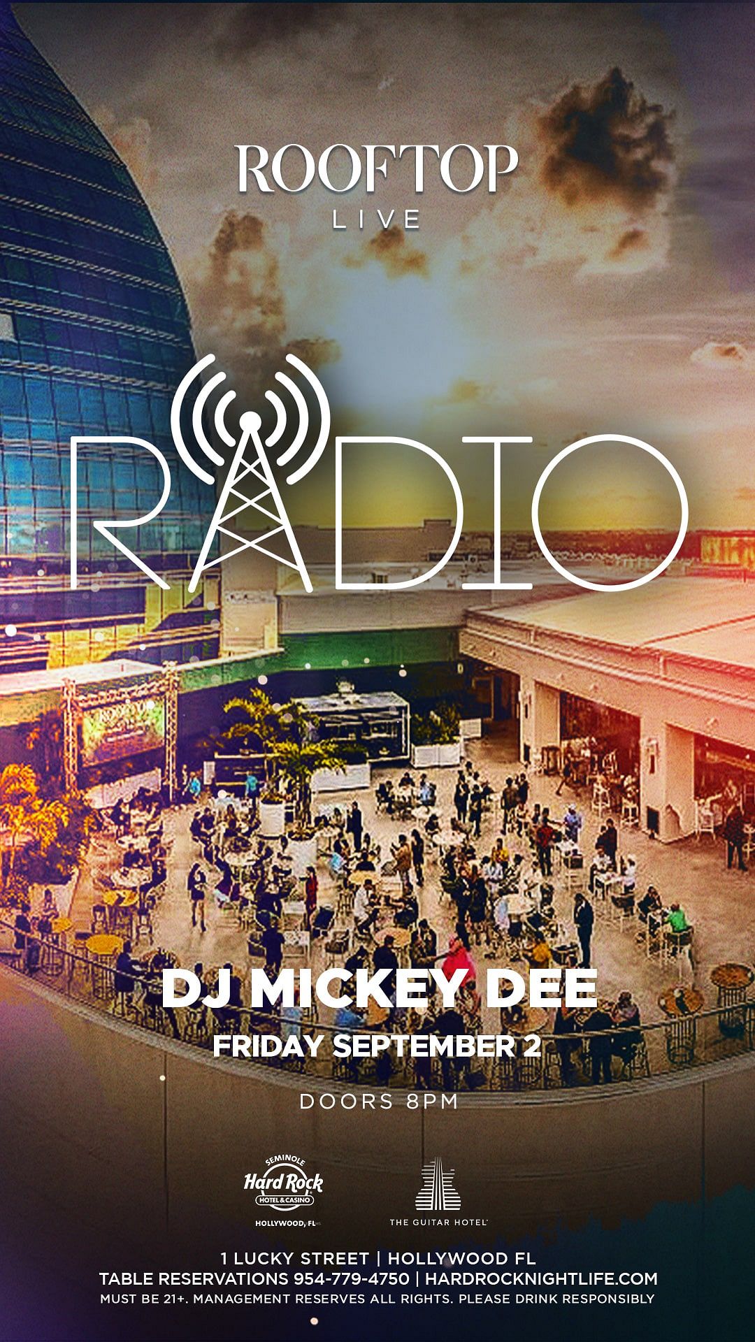 RADIO | Rooftop Live - Hardrock Holly Tickets at Rooftop Live in ...