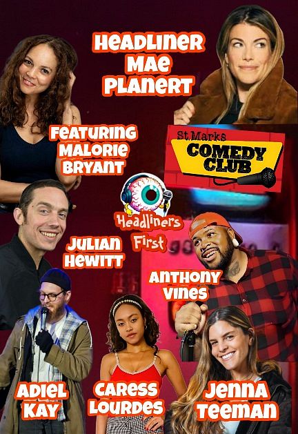 HEADLINERS FIRST COMEDY SHOW Tickets at St. Marks Comedy Club in New ...