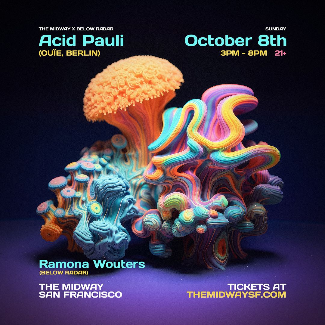 Acid Pauli (Extended Set) & Ramona Wouters on The Patio Tickets at The ...