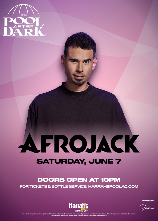 AFROJACK at The Pool After Dark Tickets at The Pool After Dark in Atlantic City by Harrahs Pool ...