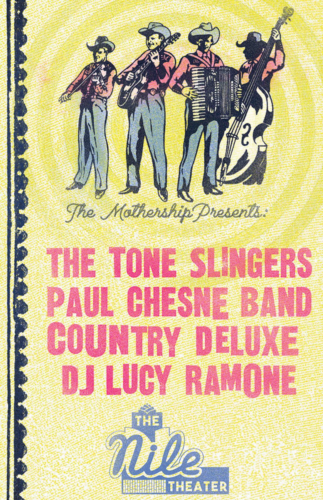 The Tone Slingers Tickets at The Nile Theater in Bakersfield by The ...