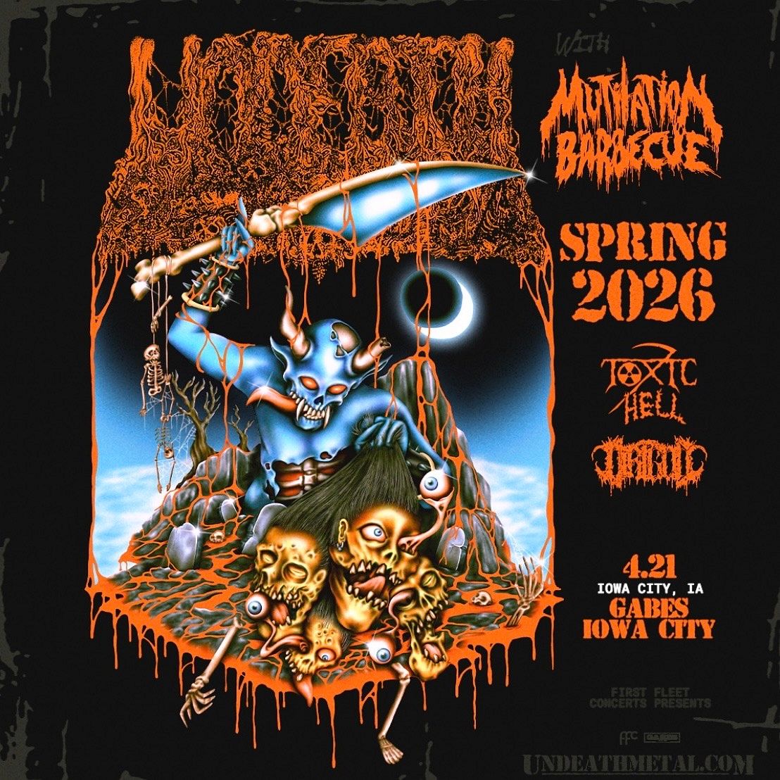 Undeath w/ Mutilation Barbecue, Toxic Hell & DirtGod Tickets at Gabe's ...