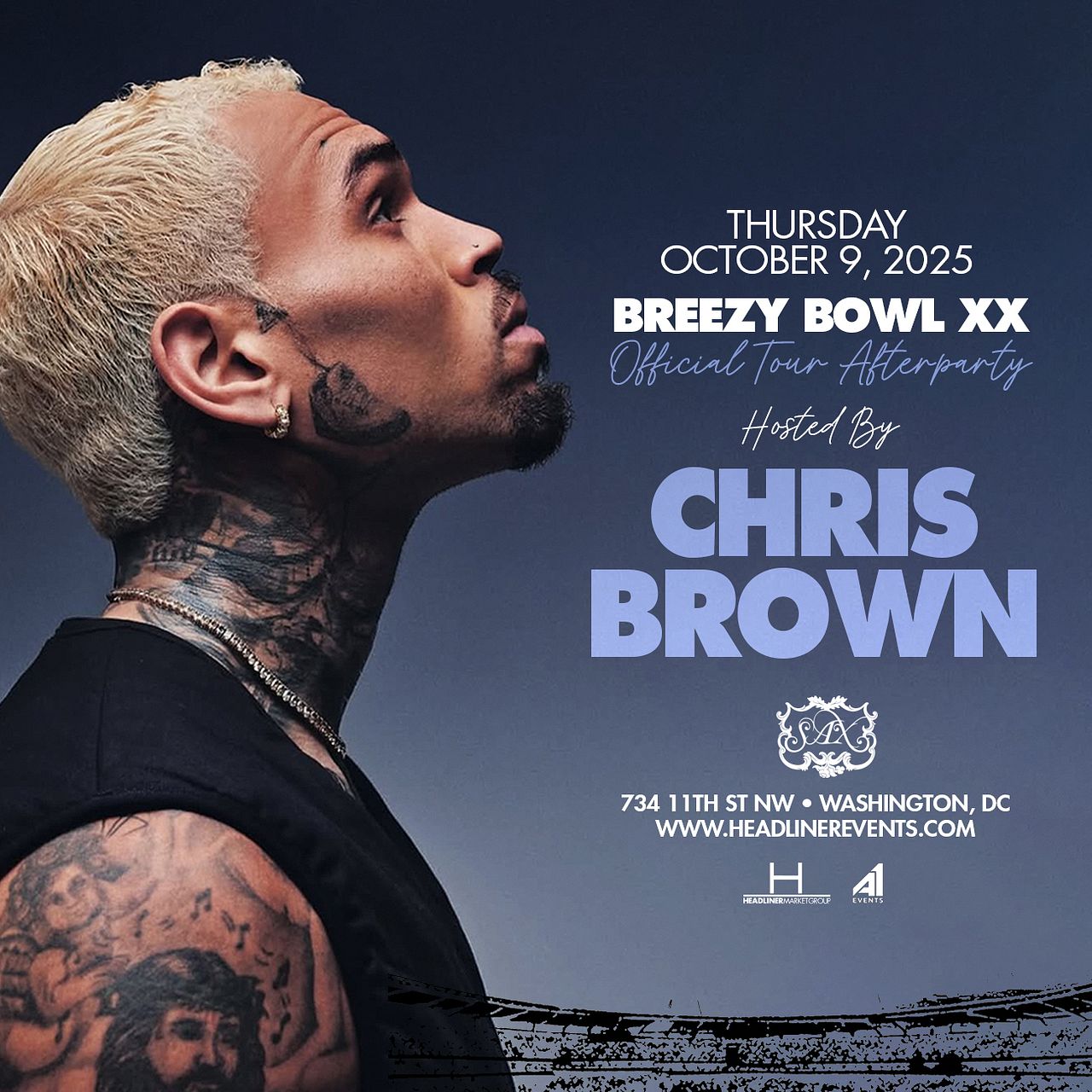 D.C. Breezy Bowl XX Official Afterparty Pt. 2 Tickets at Sax Restaurant & Lounge in Washington ...