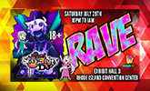 Saturday Night Rave at RI Anime Con Tickets at RI Convention Ctr in ...