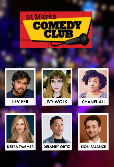 Lev Fer, Delaney Ortiz, Ivy Wolk, & More! Tickets at St. Marks Comedy ...
