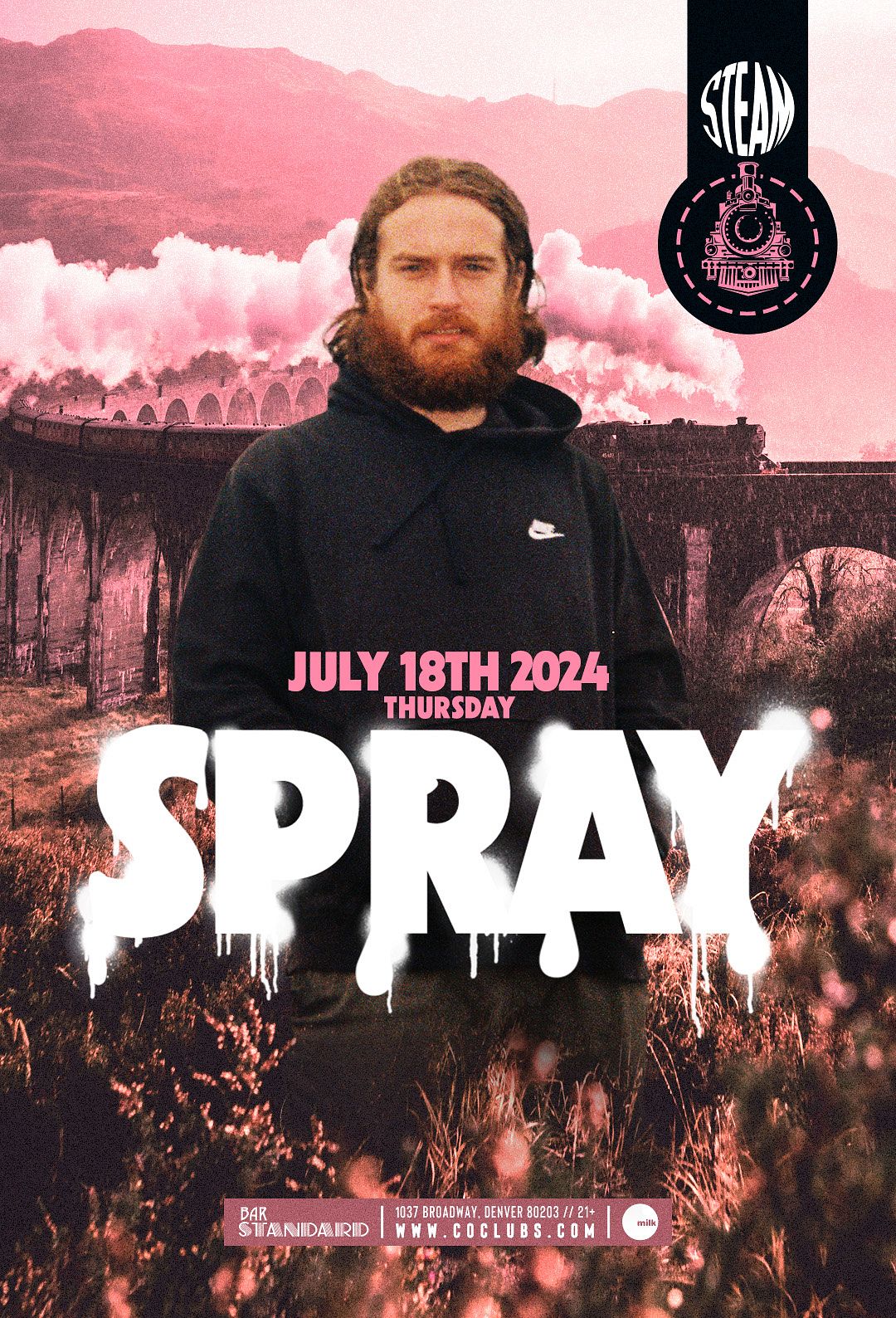 Spray Tickets at Bar Standard in Denver by Bar Standard | Tixr