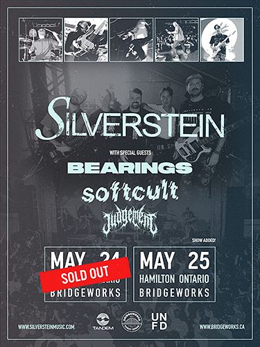 Silverstein Tickets at Bridgeworks in Hamilton by Sonic Unyon | Tixr