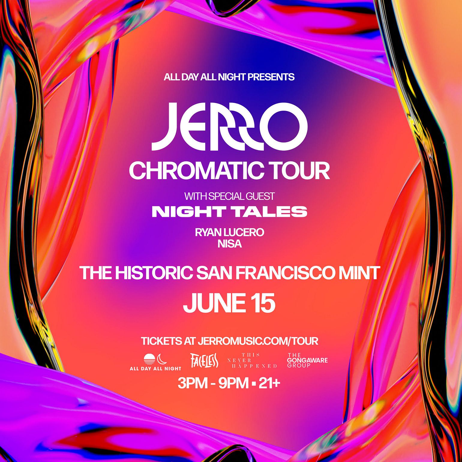 JERRO at the SF Mint Tickets at The MINT in San Francisco by All Day ...
