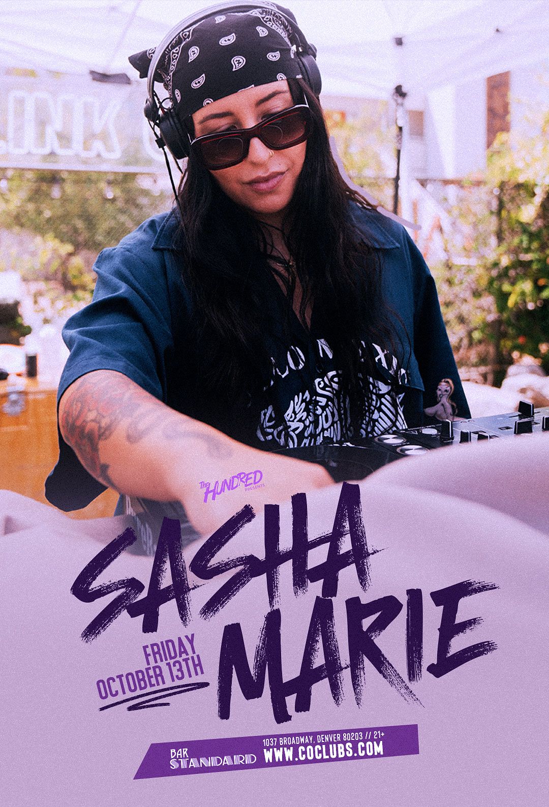 SASHA MARIE Tickets at Bar Standard in Denver by Bar Standard | Tixr