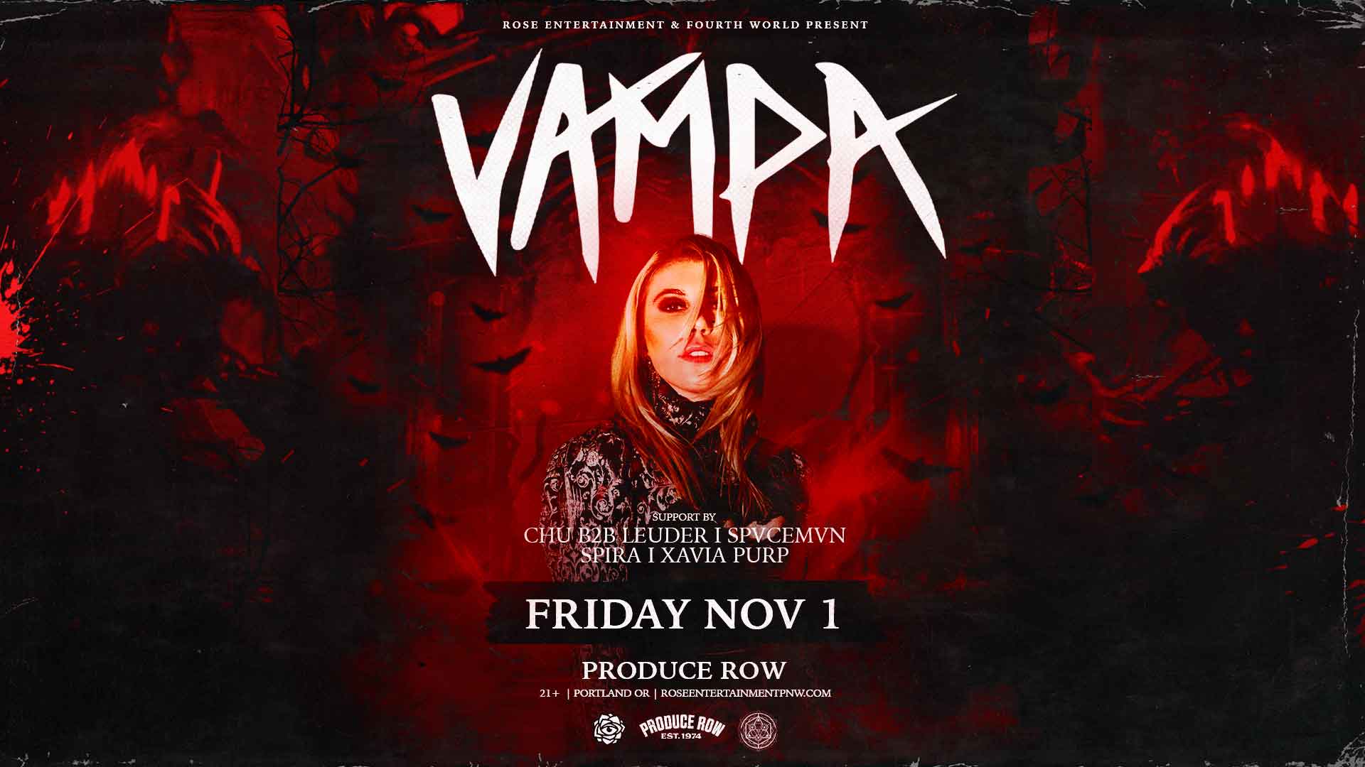 VAMPA at Produce Row Cafe Tickets at Produce Row Cafe in Portland by ...