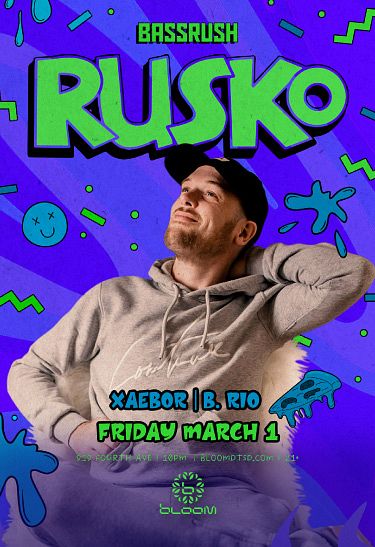 Rusko Tickets at Bloom Nightclub in San Diego by Bloom SD | Tixr
