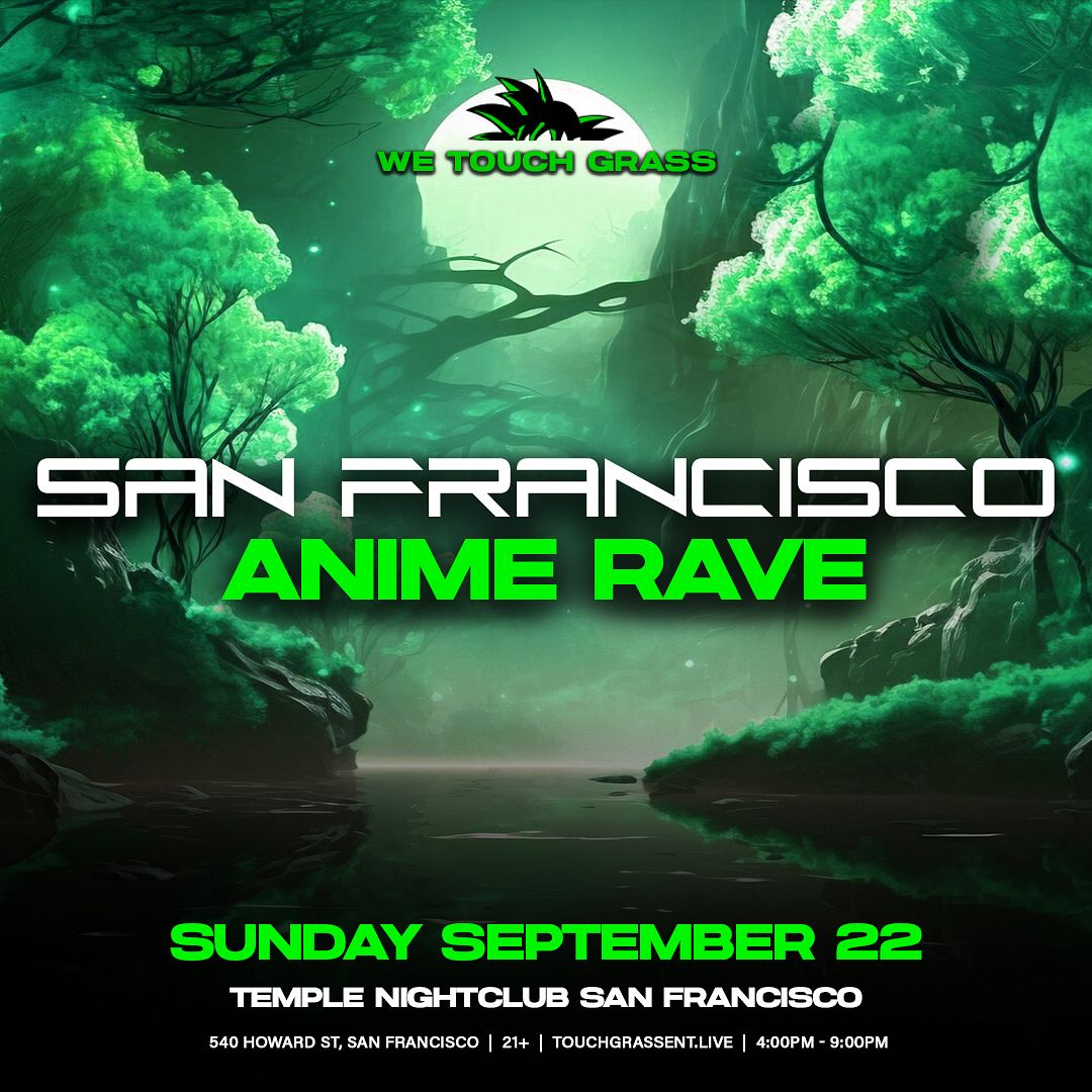 Anime Rave Tickets at Temple San Francisco in SF by Temple Nightclub ...