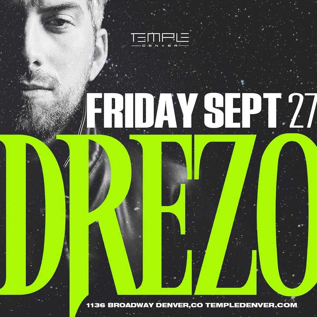 Drezo: Neon Shadows Tour Tickets at Temple Nightclub in Denver by ... Drezo: Neon Shadows Tour Tickets at Temple Nightclub in Denver by ...