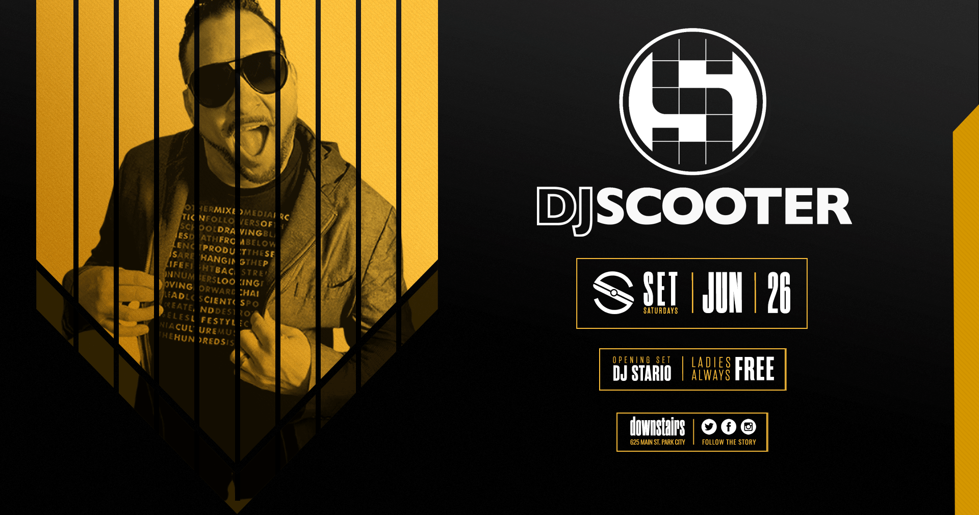 Set Saturdays with DJ Scooter Tickets at Downstairs in Park City by ...
