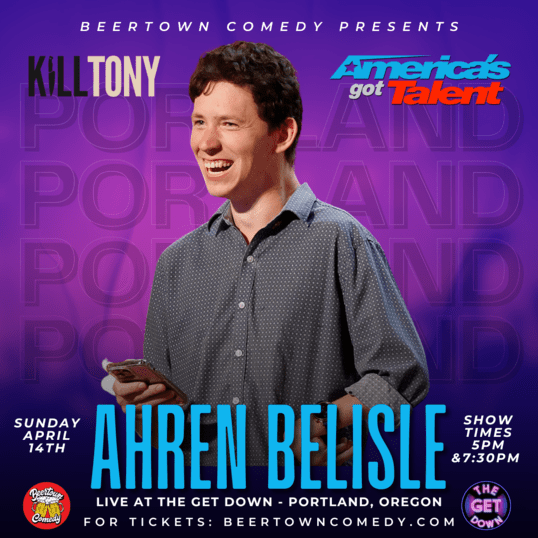 Ahren Belisle (Two Shows) Tickets at The Get Down in Portland by The ...