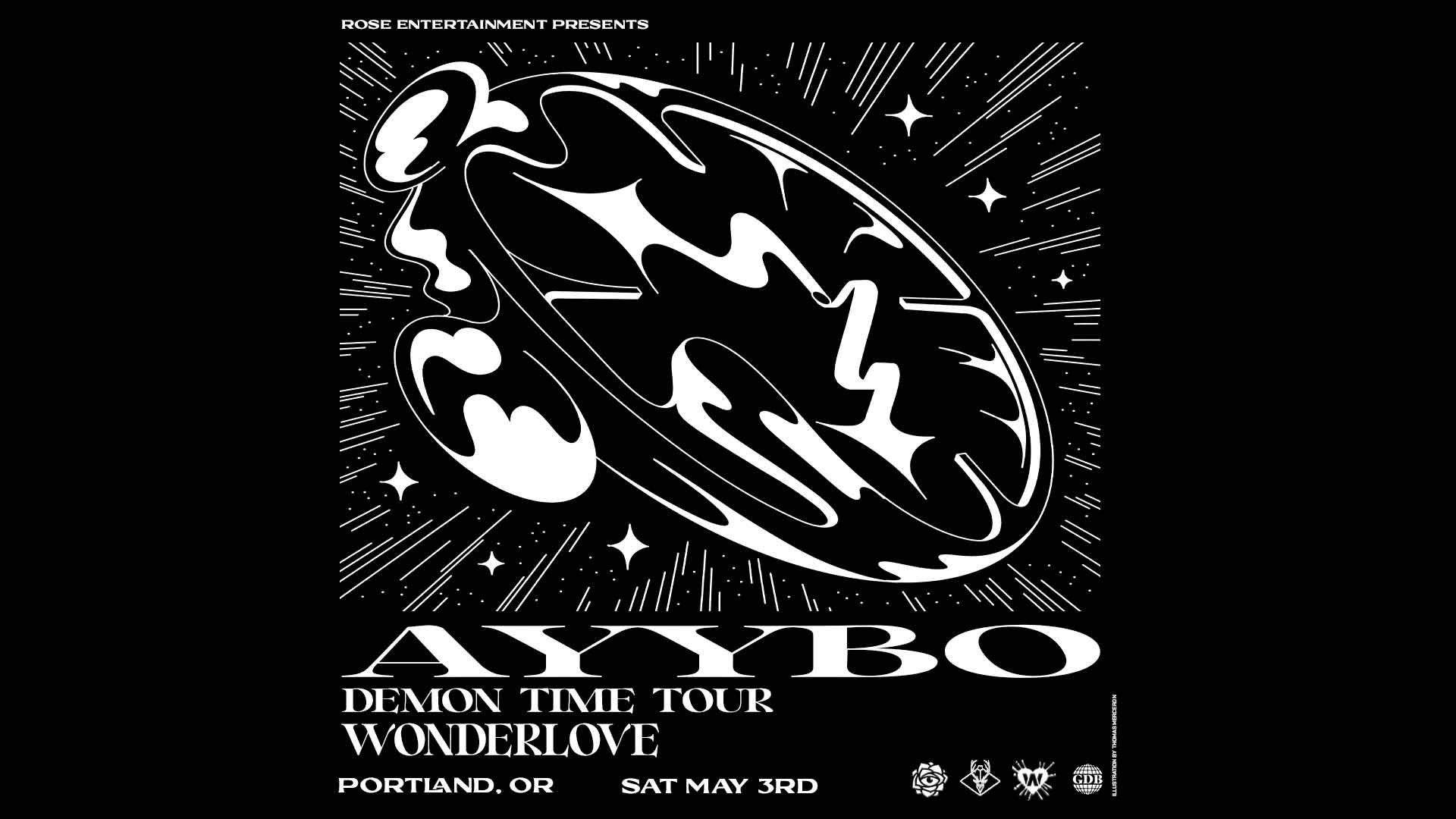 AYYBO at WonderLove Tickets at Wonderlove in Portland by Rose ...