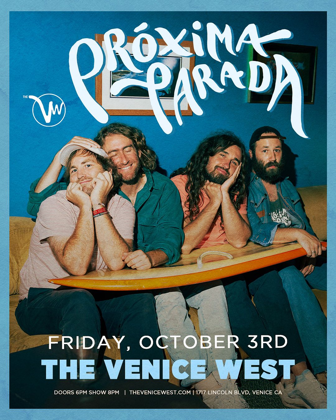 Proxima Parada w/ Brock Vanpelt (of The Charities) Tickets at The ...