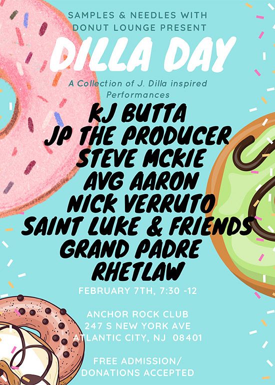 Dilla Day: J Dilla-Inspired Performances Tickets at Anchor Rock Club in ...